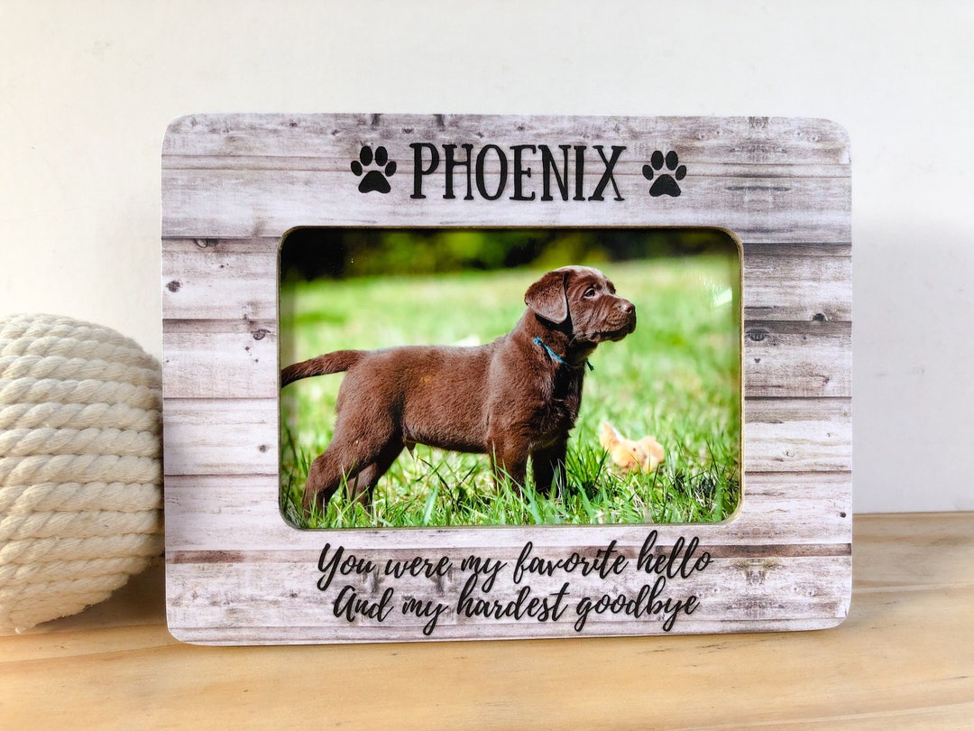 Pet Loss Frame. Pet Loss Gift. Cat Loss Frame. Pet Memorial Gift. Cat ...