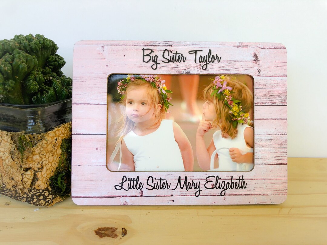 Big Sister Little Brother Frame. Siblings Frame. Nursery Decor ...