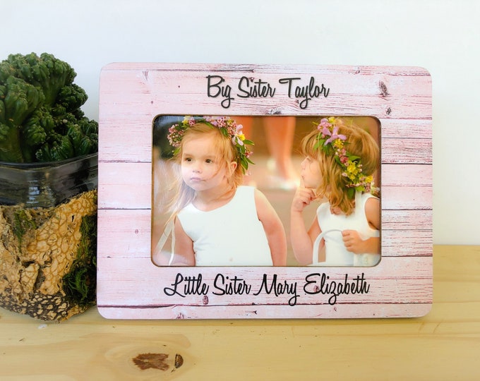 Big Sister Little Brother Frame. Siblings Frame. Nursery Decor ...