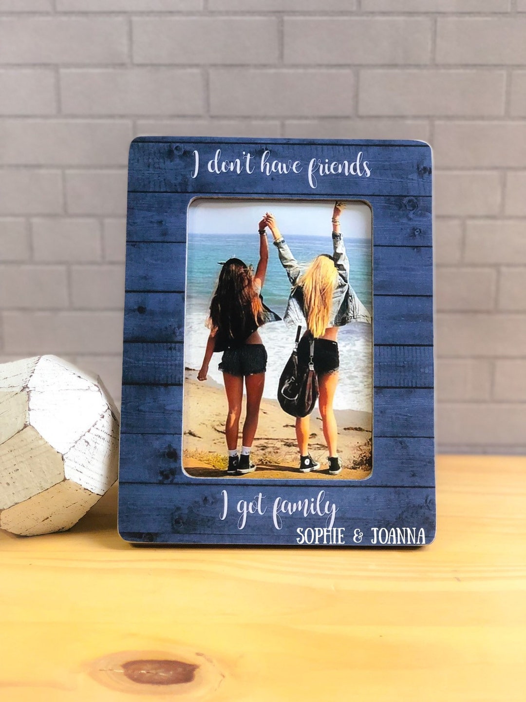 Best Friend GIFT Frame Personalized Frame You Are My Person Quote ...