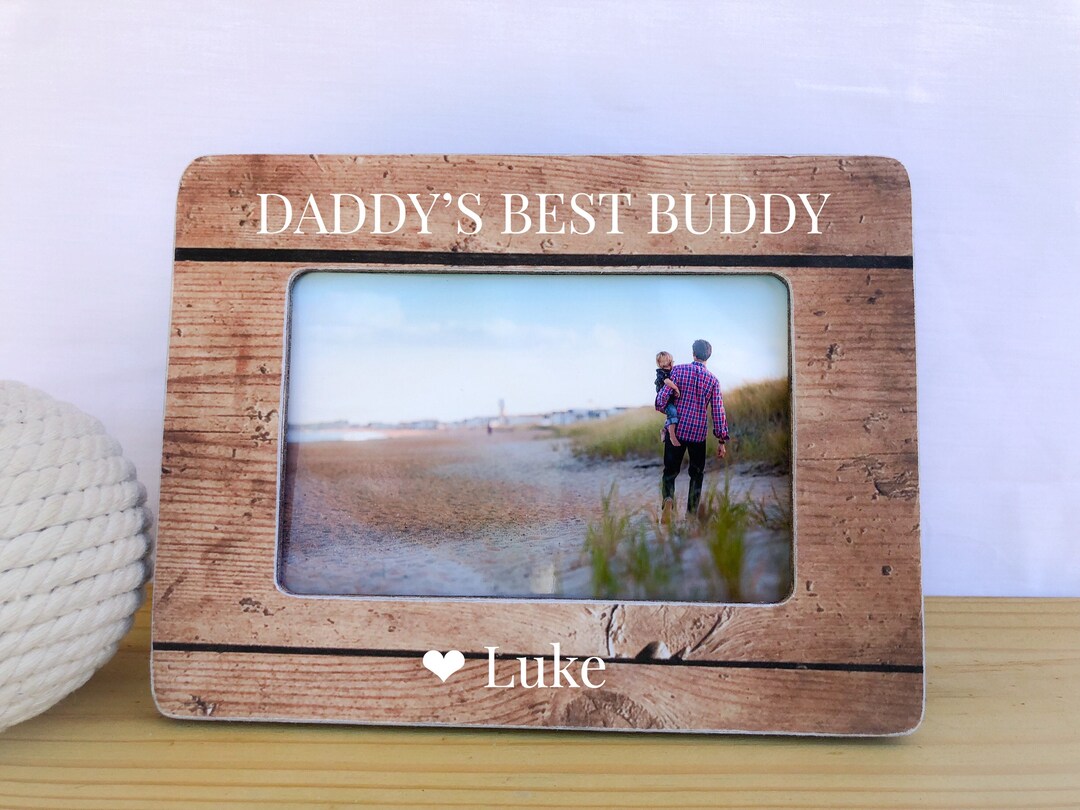 Daddy and Me Frame Father's Day Gift Personalized Picture Frame Dad ...