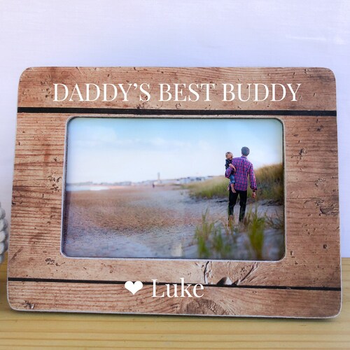 Dad Gift Frame Father Son Gift From Son Personalized | Etsy