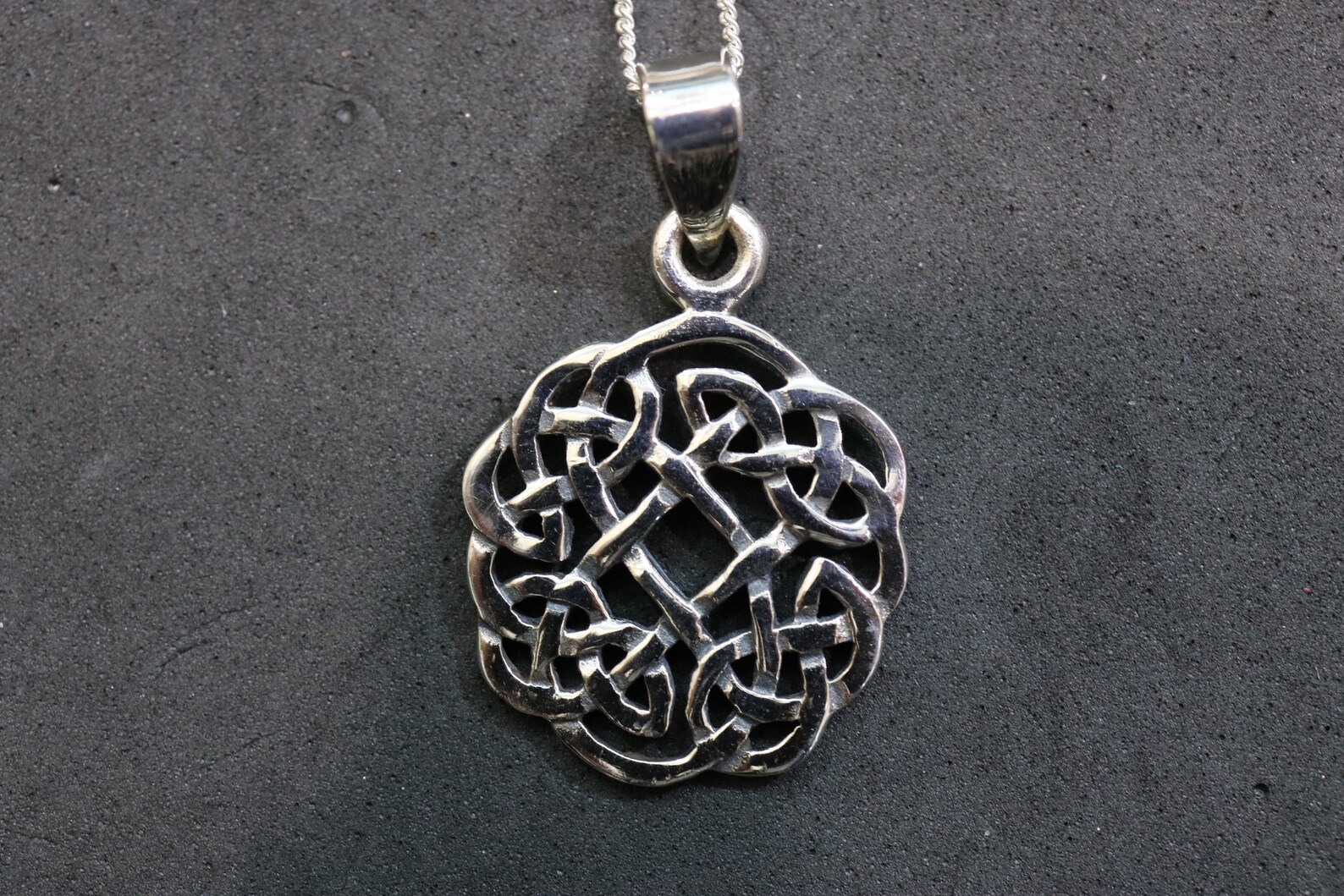 Eternal Knot Pendant | Etsy