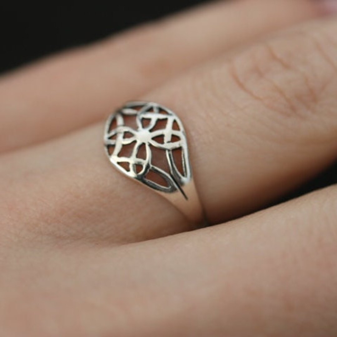 Celtic Knot Ring| Celtic Knot| Sterling Silver| Celtic Jewellery ...