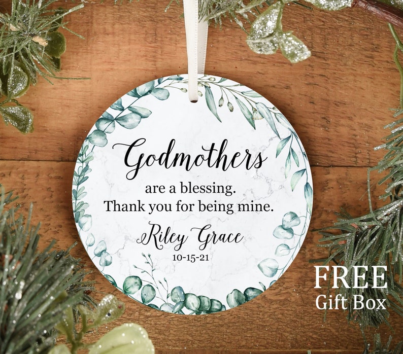 PERSONALIZED GODPARENTS Gift Godparents Are a Blessing - Etsy