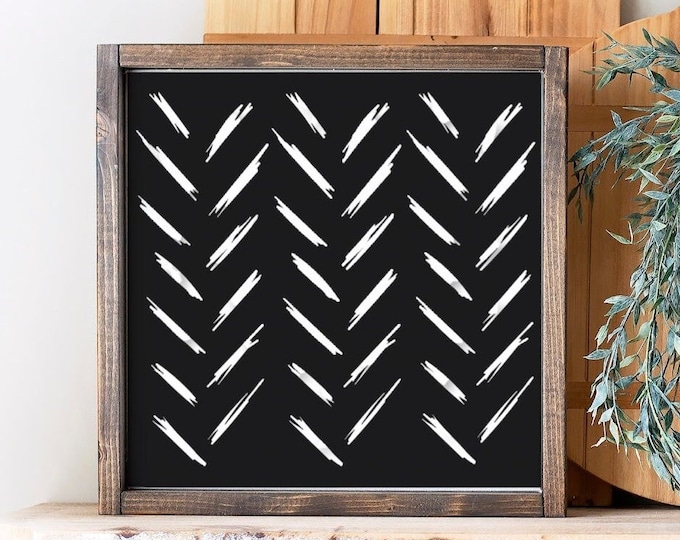 Wood Sign Boho, Boho Wall Art Framed, Layering Wood Signs, Modern ...