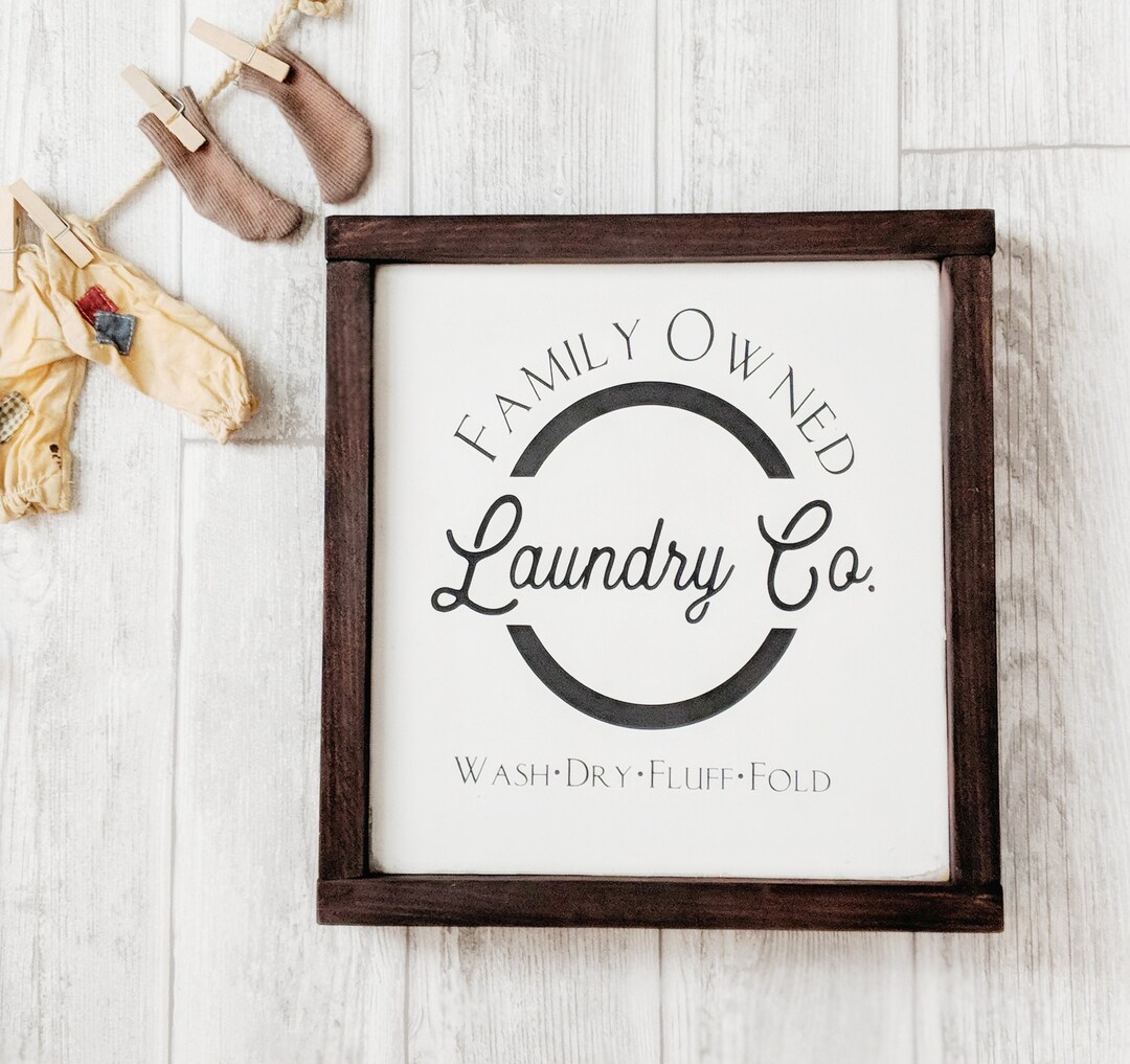 Laundry Room Sign, Rustic Laundry Room Sign, Wood Laundry Sign, Laundry ...