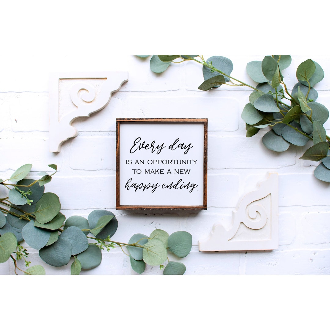 Small Quote Sign, Inspiring Quote Sign, Small Inspirational Sign, Small ...
