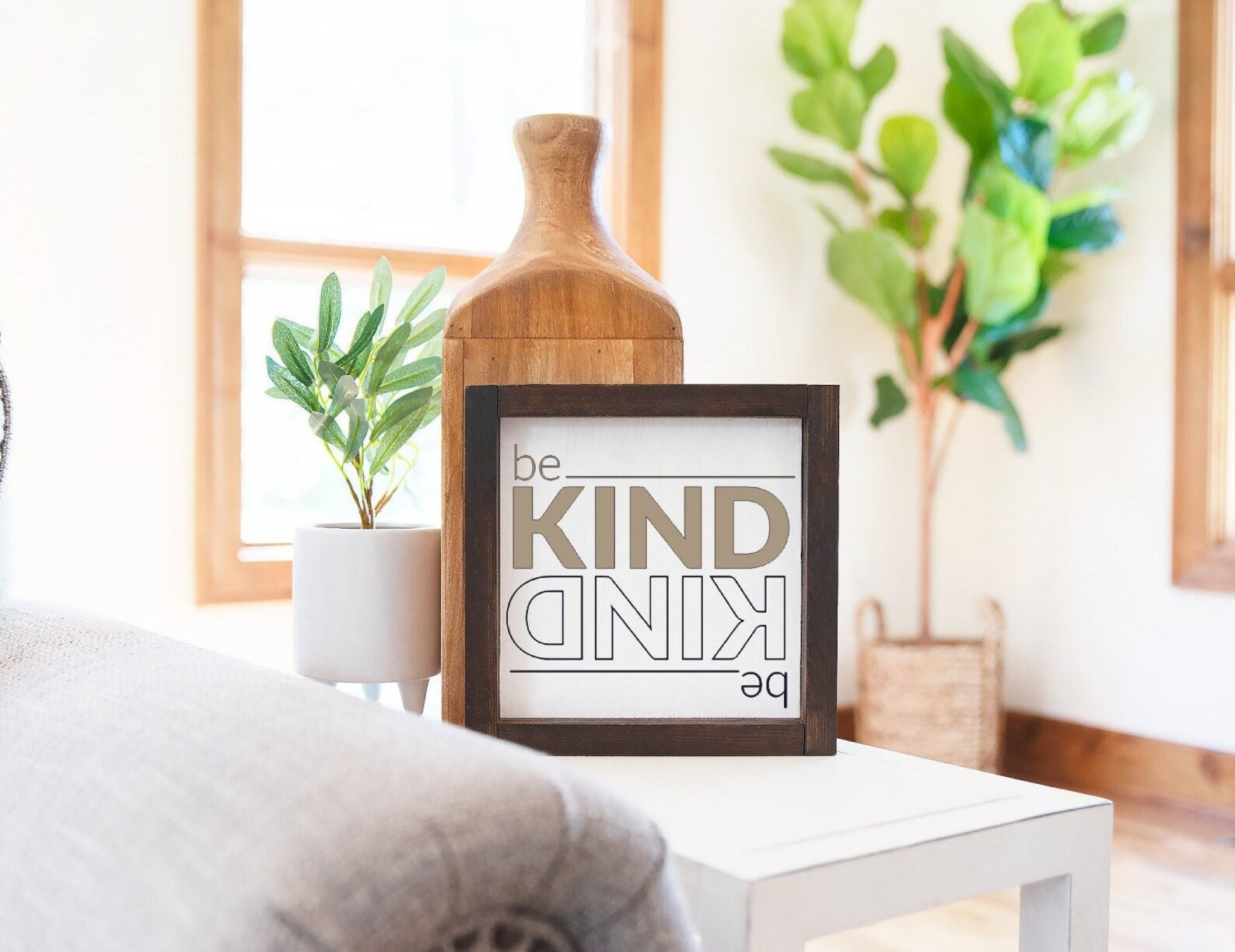 Be Kind Sign, Small Be Kind Sign, Inspirational Wood Signs, Signs for ...
