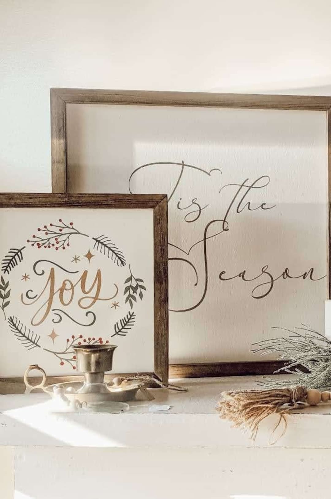 Joy Wood Sign, Christmas Signs, Joy Christmas Sign, Christmas Decor ...
