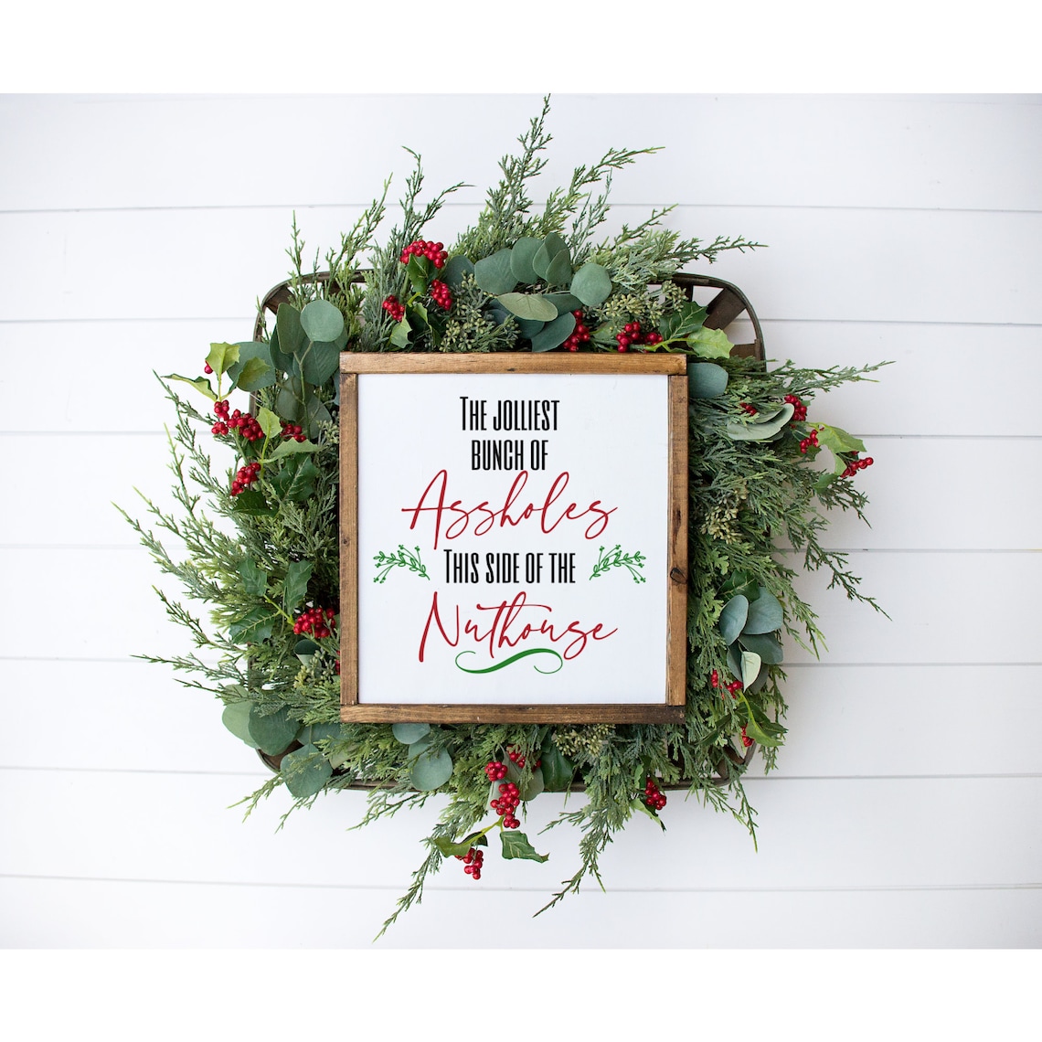 Funny Christmas Signs Funny Wood Christmas Signs Funny - Etsy