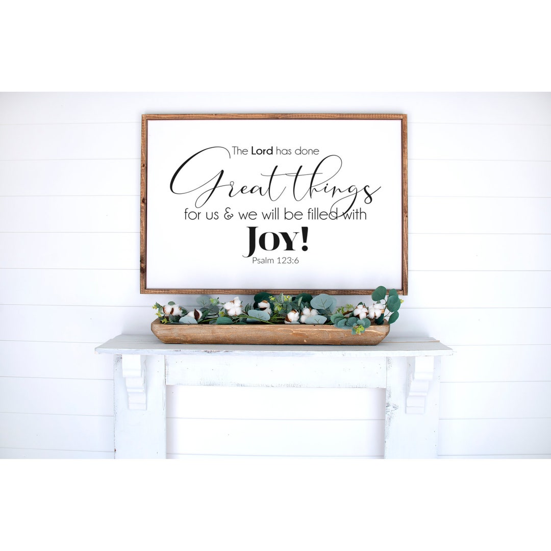 Bible Verse Sign, Large Bible Verse Sign, Bible Verse Wall Art, Signs ...