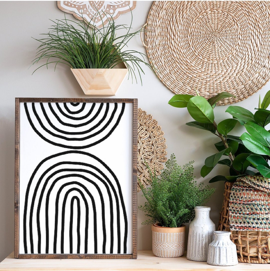 Boho Wood Sign, Boho Wood Wall Decor, Wood Signs Boho, Boho Arch Sign ...