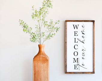 Foyer Welcome Sign - Etsy