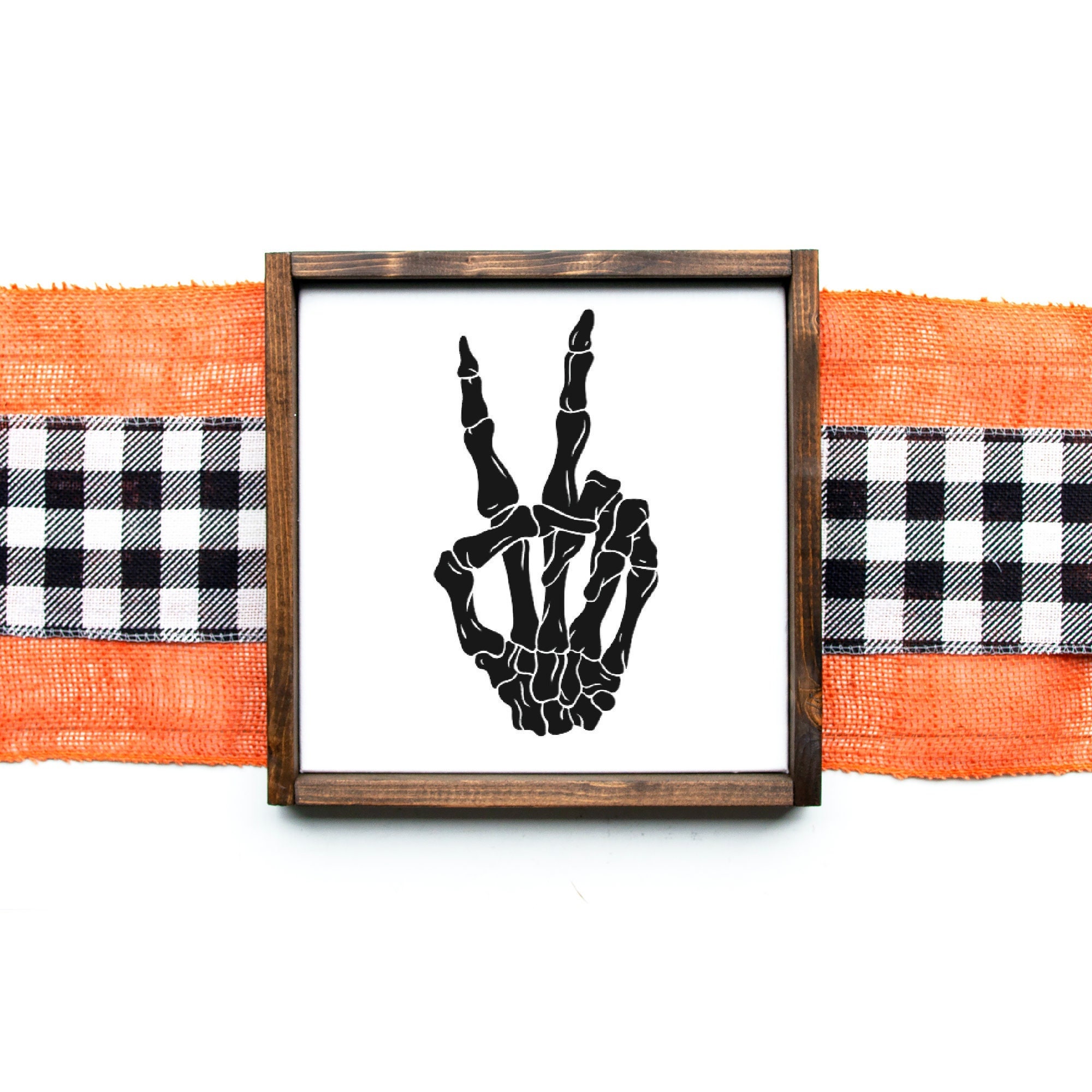 Skeleton Peace Sign Skeleton Hand Sign Skeleton Peace Hand - Etsy