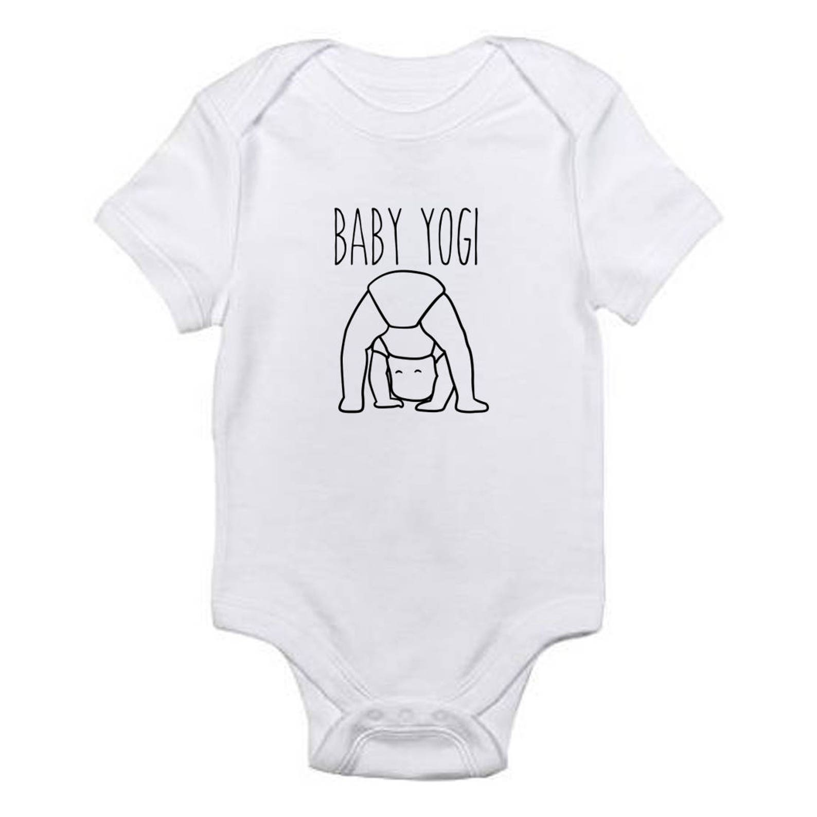 Baby Yogi Onesie, Baby Shower, Gift - Etsy