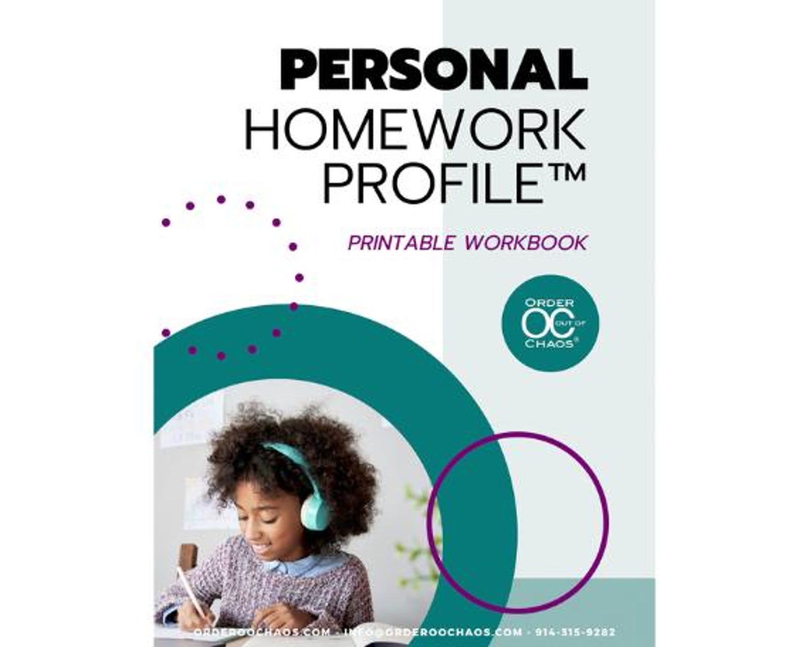 PRINTABLE WORKBOOK: Personal Homework Profile™ - Etsy