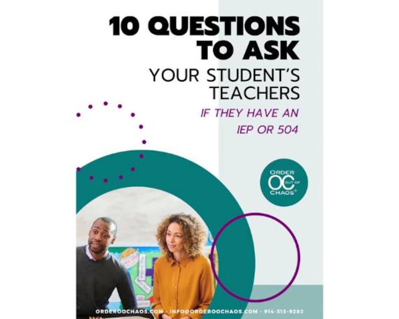 PRINTABLE Eguide: 10 Questions to Ask Your Student's Teachers If They ...