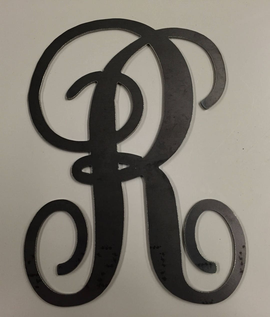 10186 16 Tall Metal Monogram Script Letter - Etsy