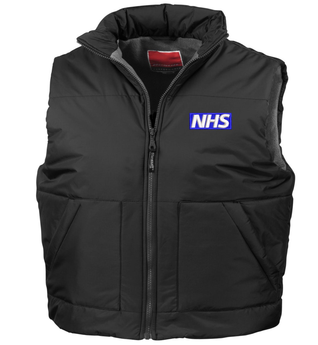 NHS Embroidered Logo Staff Uniform Body Warmer NHS Workwear - Etsy