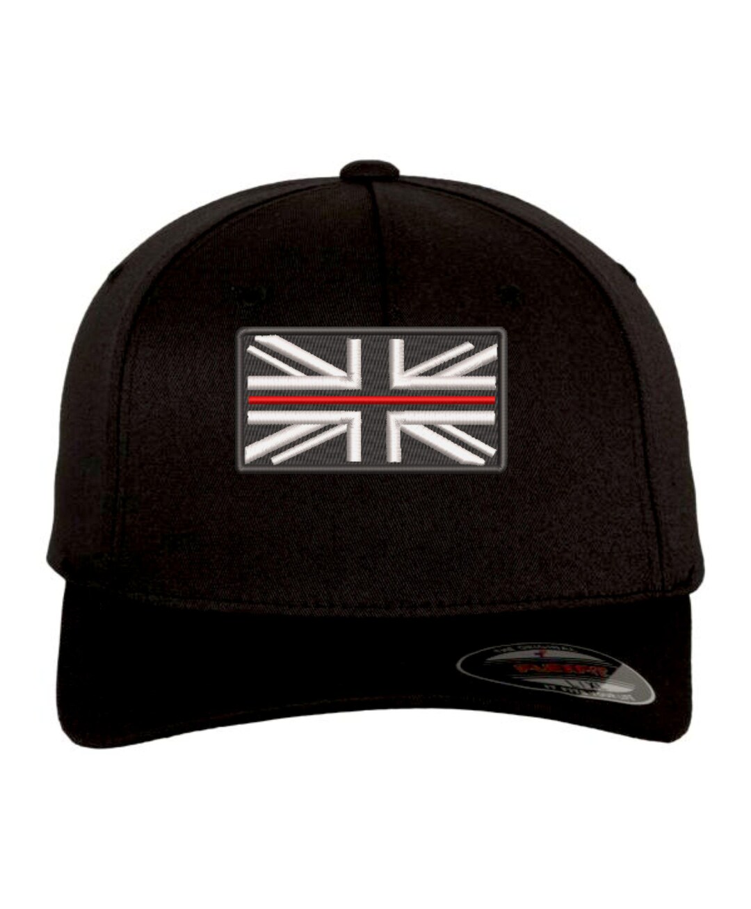 Fire Service Thin Red Line Union Jack Baseball Caps Fireman Fire ...