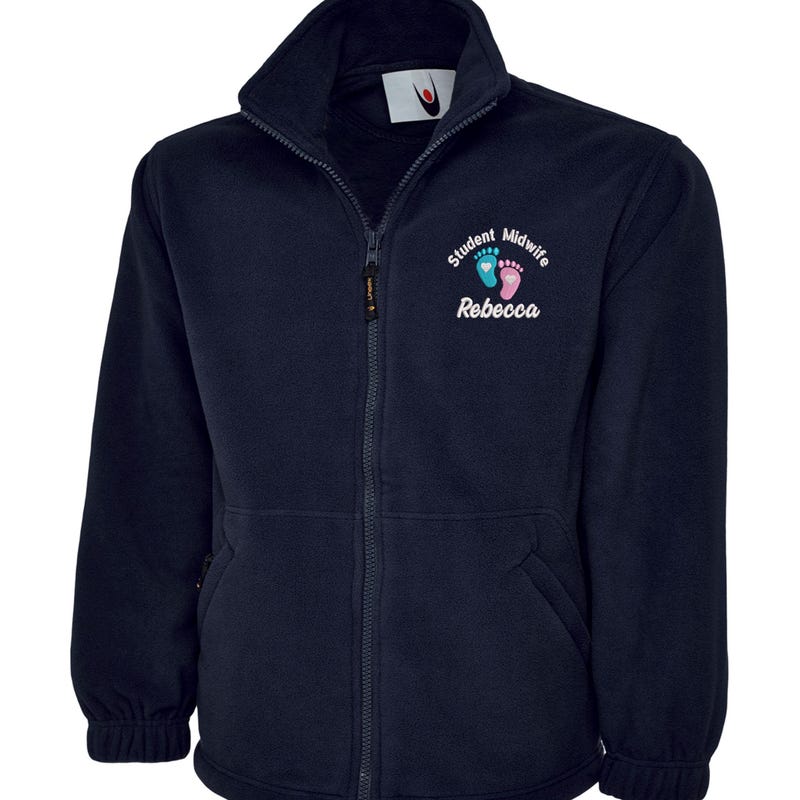 Midwife Nhs Fleece Black - Etsy UK