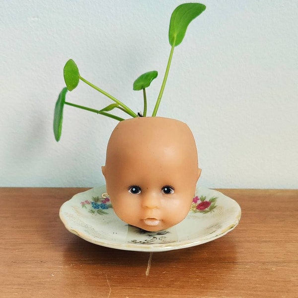 Doll Planter - Etsy