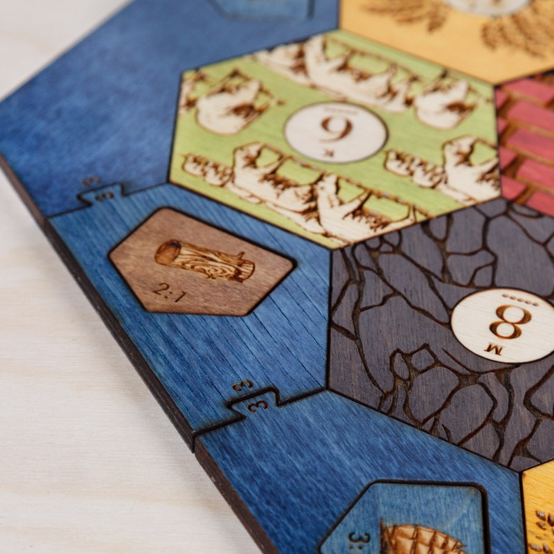 Catan Board 3 6 - Etsy