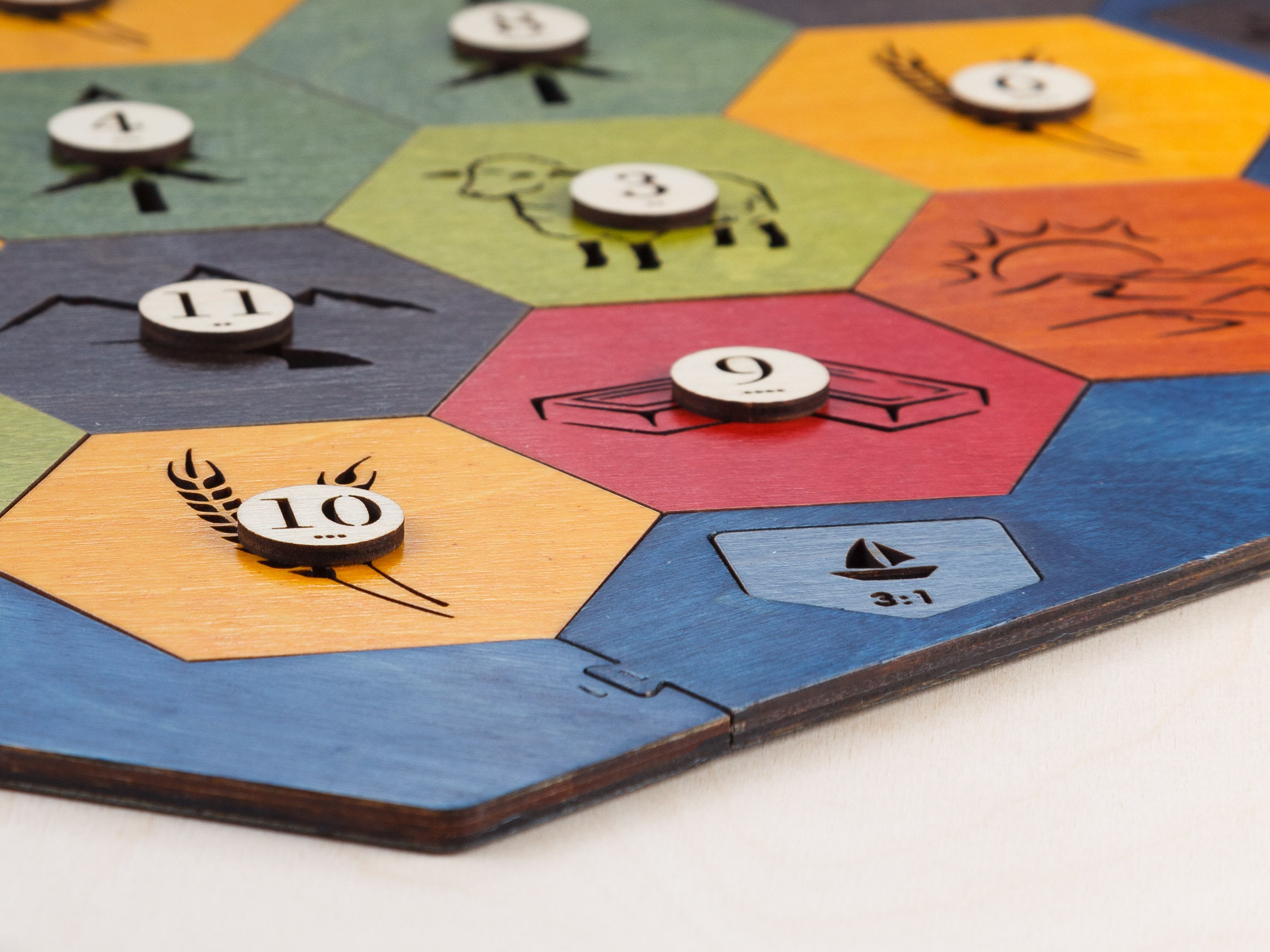 Wood Game Board | Essential Plus | 5-6 Player Extension (add-on), Laser ...