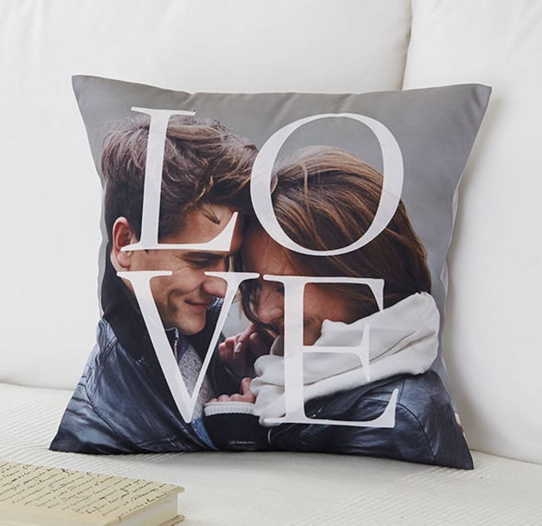 Custom Personalized Photo Pillow Birthday Gift for Him for Her Love ...