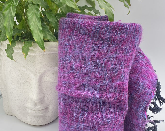 PASTEL PURPLE Yak Wool Nepalese Scarf / Himalayan Hand Loomed - Etsy UK