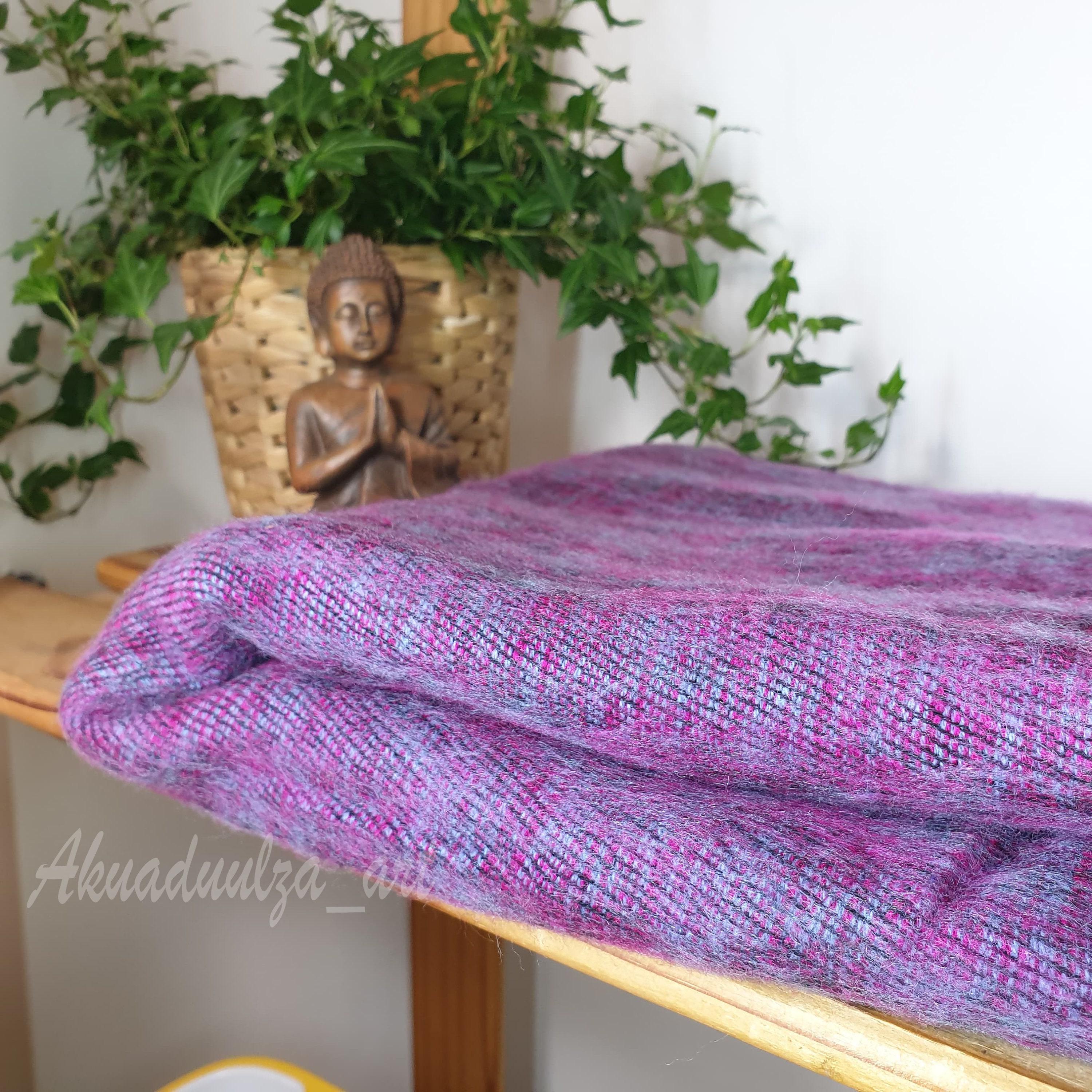 Pastel Purple Yak Wool Nepalese Scarf / Himalayan hand loomed | Etsy