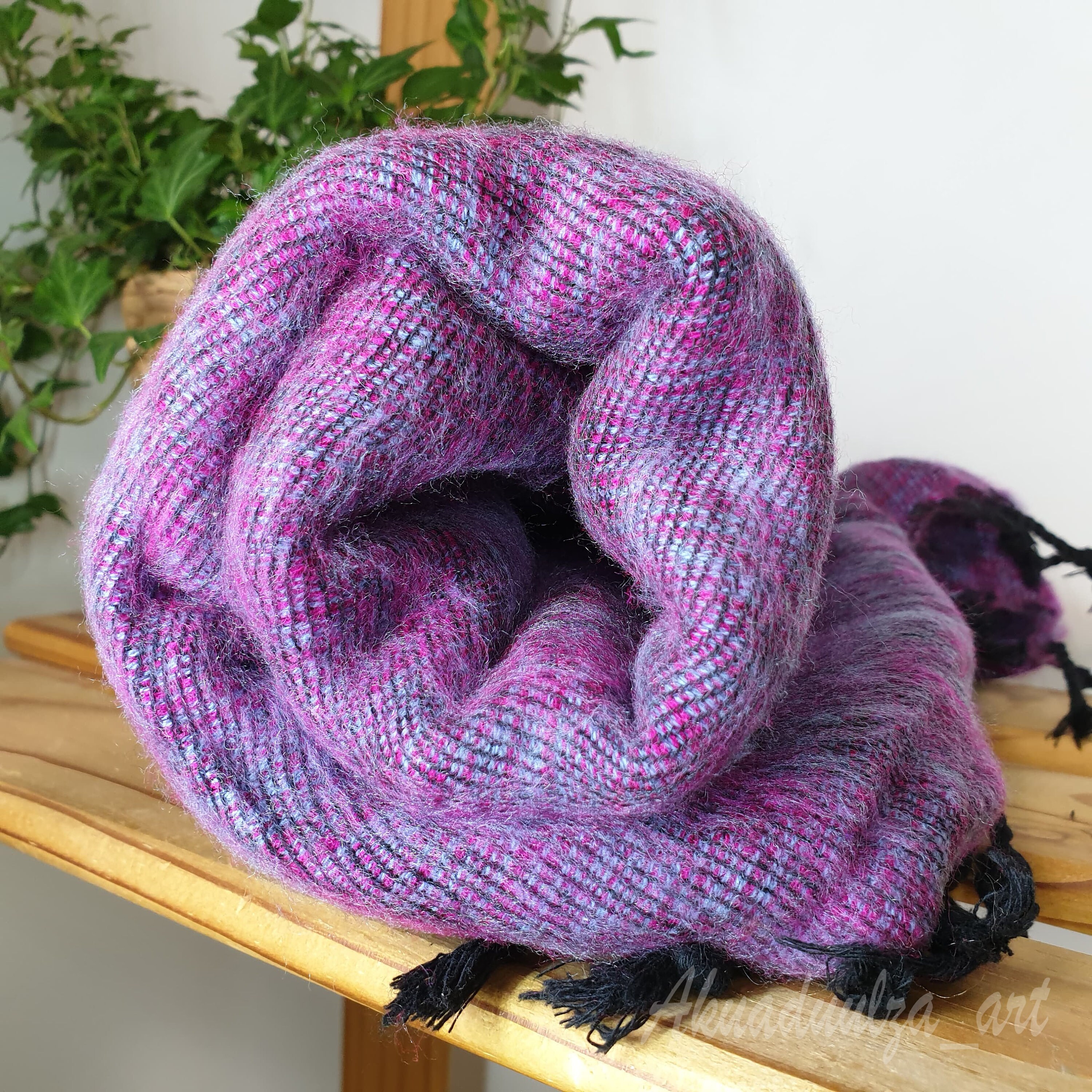 Pastel Purple Yak Wool Nepalese Scarf / Himalayan hand loomed | Etsy