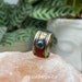 Newari Om Mani Padme Hum Multicoloured Ethnic Ring / Green Red Blue ...