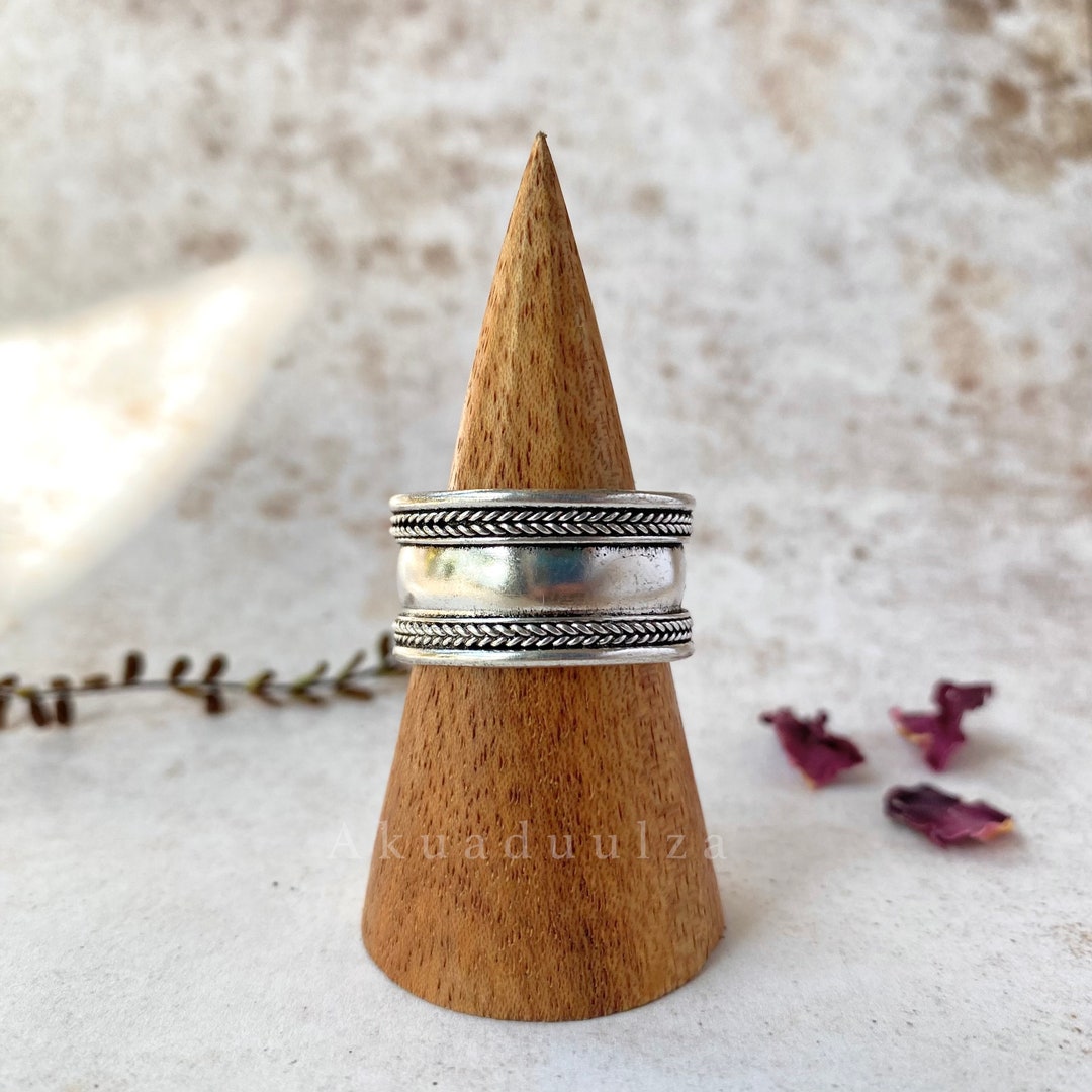 Tribal Unisex Ring / Made in Nepal / Nepalese Tibetan Jewellery ...