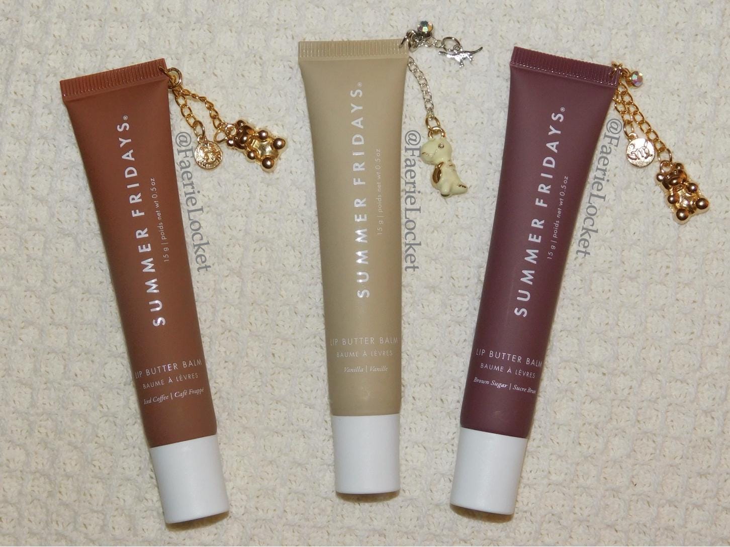 Custom Lip Balm Charms/keychains Summer Fridays, Rhode Skin, E.L.F ...