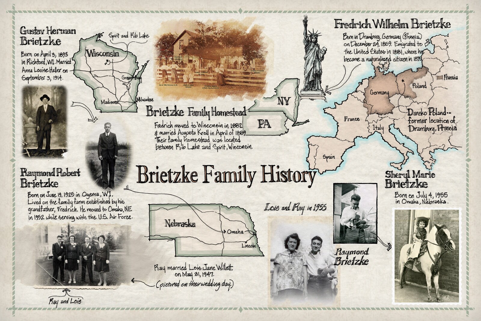 Custom Map Commemorative Maps for Your Event, or Map Guide for Your ...