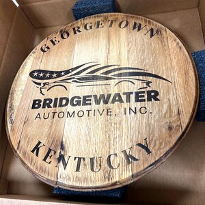 Custom Barrel Heads | Laser Engraved | Full Color Printing | Home Decor ...