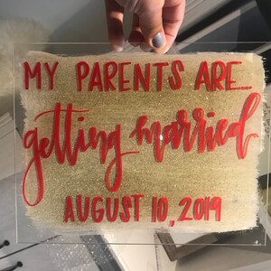 Custom Acrylic Wedding Sign; Wedding Decor; Acrylic Sign; Wedding Sign ...