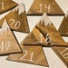 Wood Mountain Table Numbers, Hand Lettered Table Numbers, Rustic Table ...