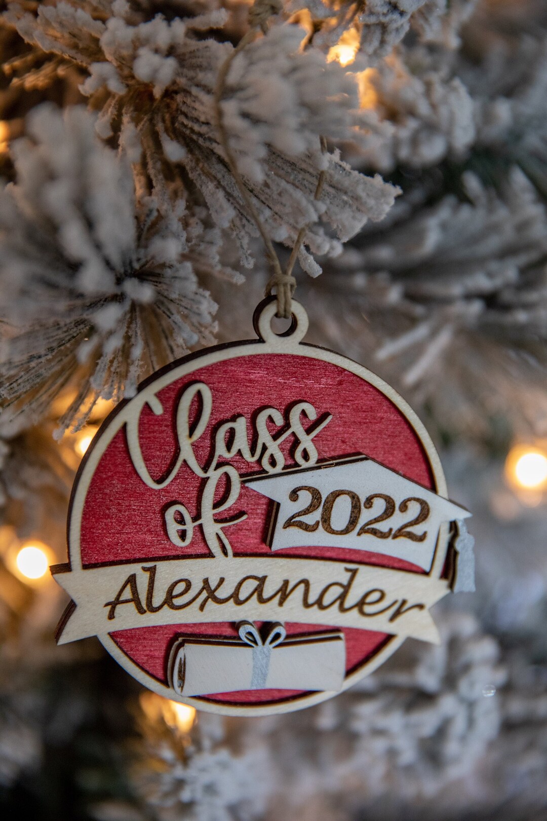 Graduation Ornament, Custom Ornament, Personalized Ornament, 2022 ...