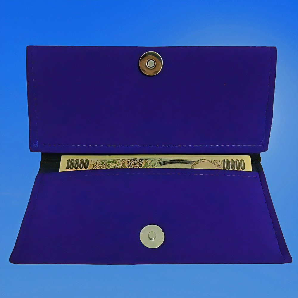 Vietnamese Handcrafted Embroidered Long Wallet Purse Flower Purple - Etsy