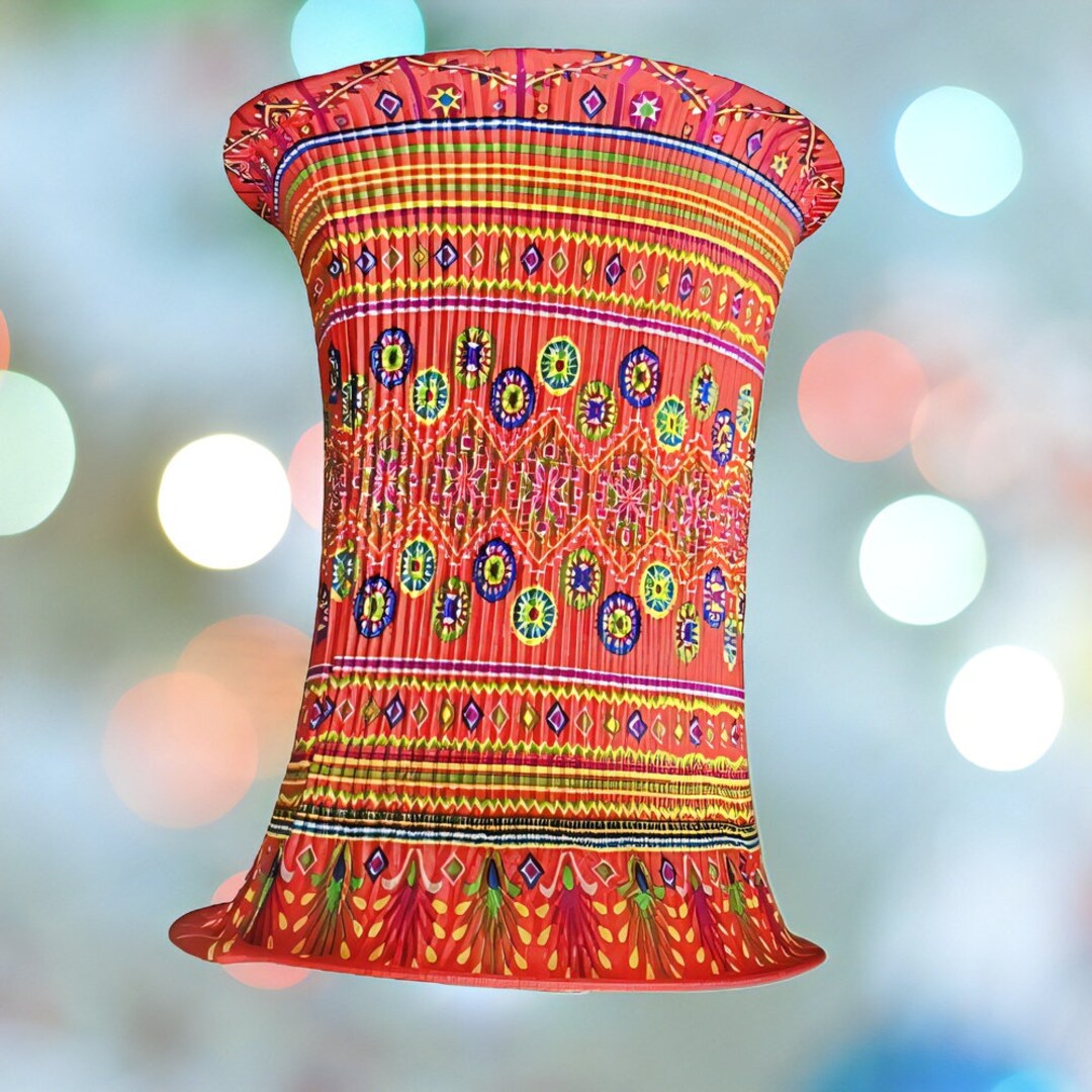 Handcrafted Lantern of Mountain Tribes in Vietnam Red - Etsy
