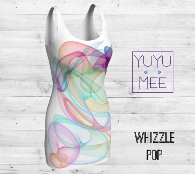 Whizzle Pop Body Con Dress - Etsy