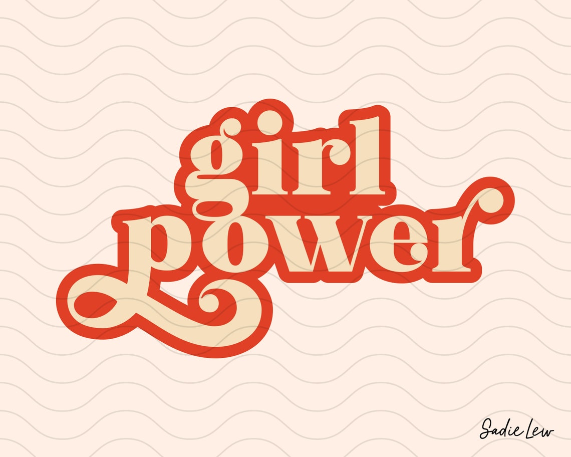 Girl Power SVG Cricut Clip Art EPS PNG Custom Cricut - Etsy Denmark