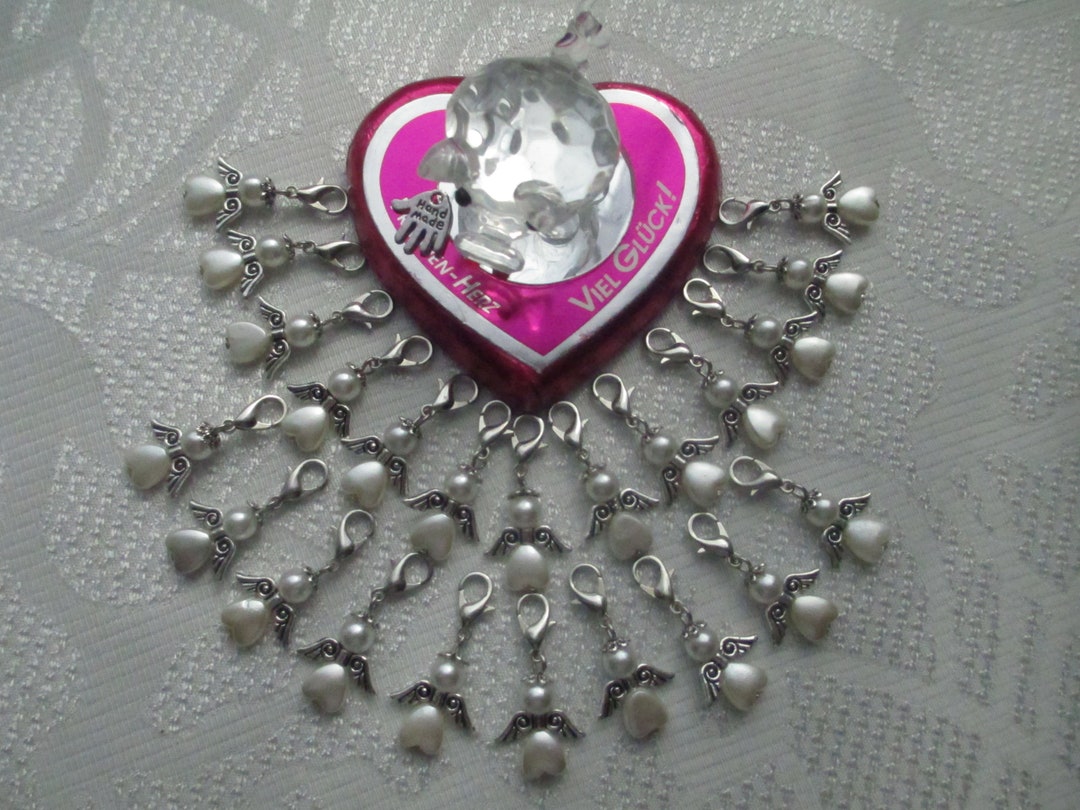 10 Mini Guardian Angel Guest Gift, Wedding, Baptism, - Etsy