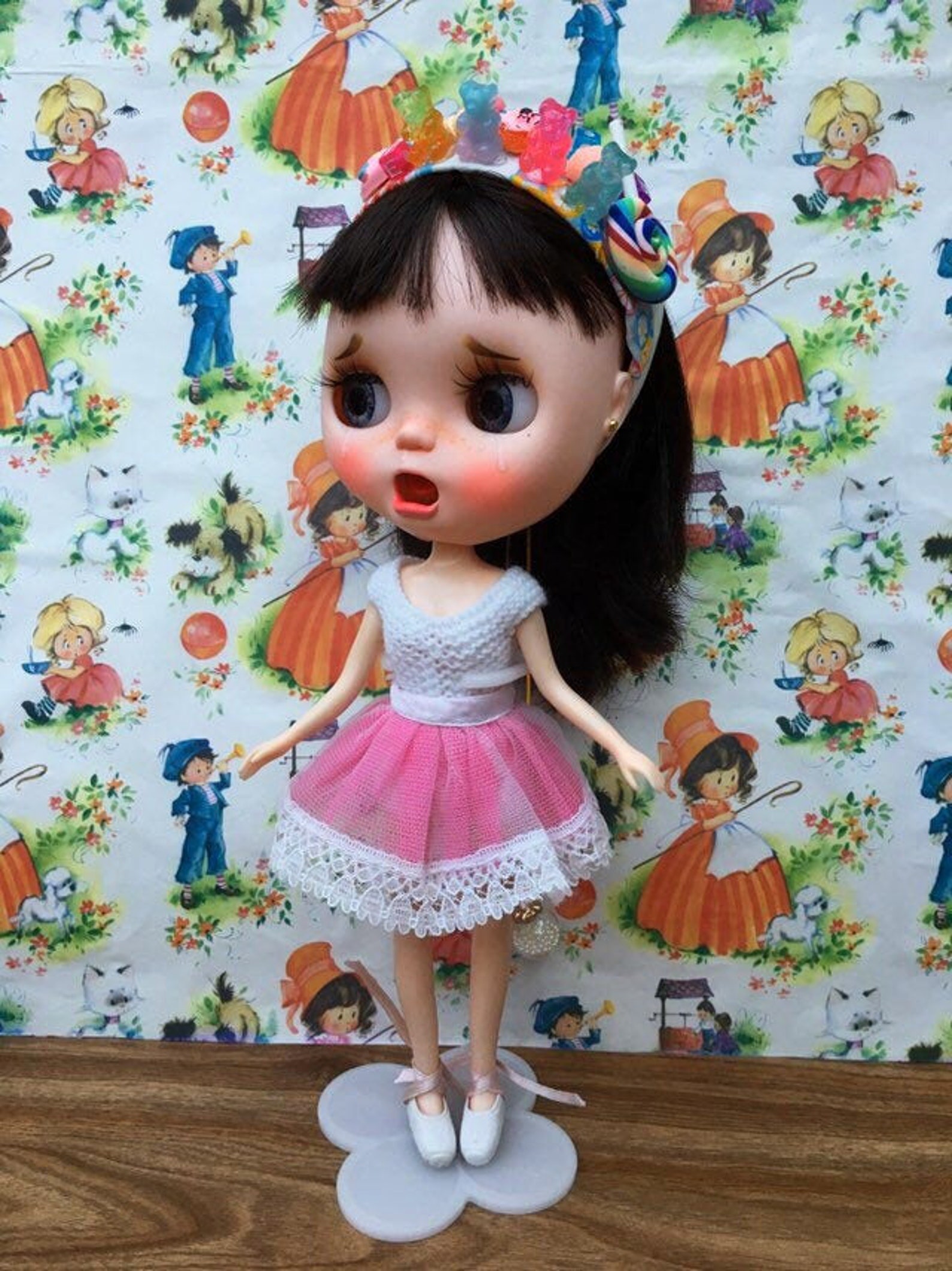 Blythe Vintage Ballet Costume Set 'Candyland | Etsy