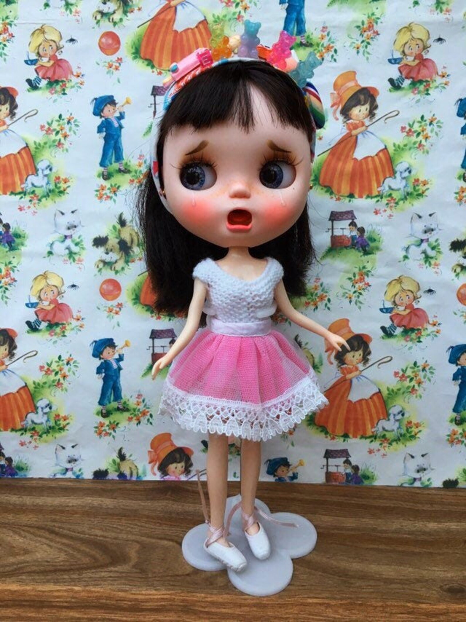 Blythe Vintage Ballet Costume Set 'candyland - Etsy