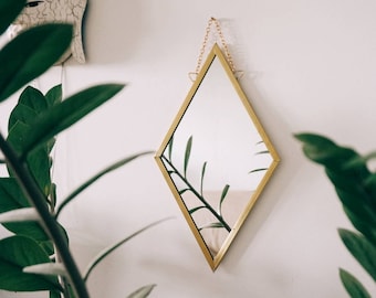 Rhombus Mirror | Etsy