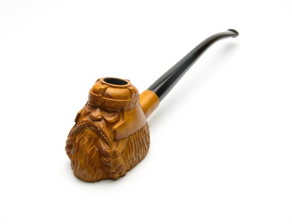 Hand Carved Wood Pipe